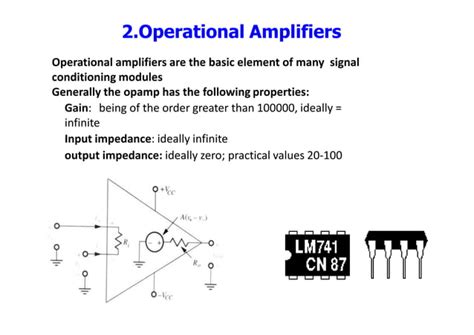 To Simulate Signal Processing Circuit Based On Op Amp And Sensor Pptx Computer Networking