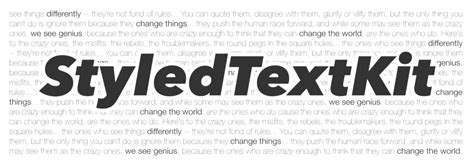 Styledtextkit Declarative Building And Fast Rendering Attributed