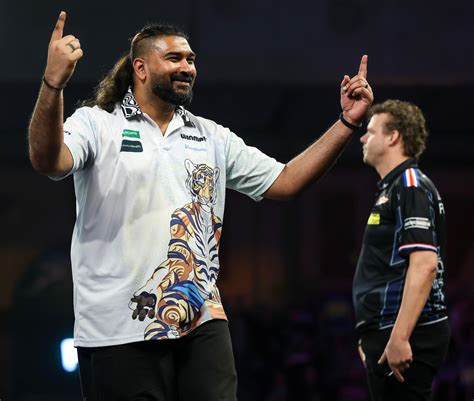 Watch Moment Indias Nitin Kumar Makes History With Win At 2026 Pdc Darts World Championship