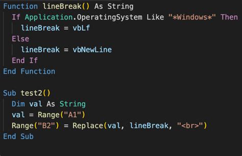 Excel VBAのvbNewLineはReplaceでは置換できないので注意 iwb jp