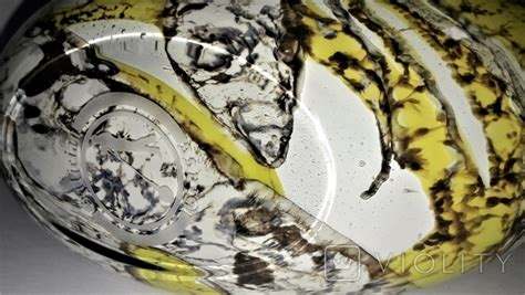 Ваза з гутного скла Galician Glass 110055636 купити Violity