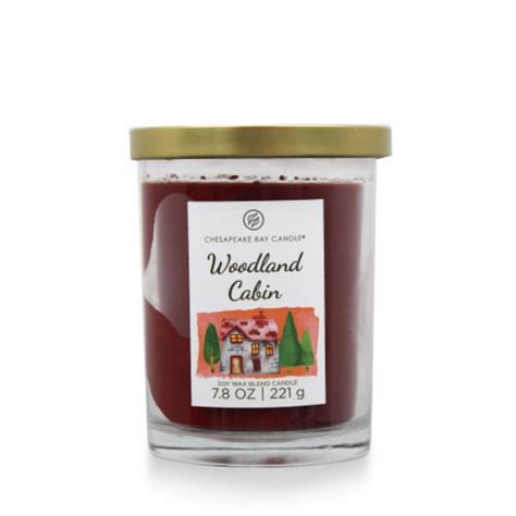 Chesapeake Bay Candle Woodland Cabin Soy Wax Blend Jar Candle Oz
