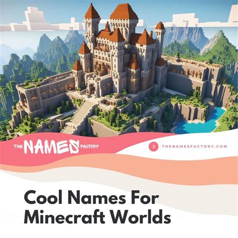 170 Minecraft World Names Ideas Creative Funny And More