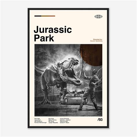 Jurasic Park Poster Jurasic Park Movie Steven Spielberg Film Citiesbox