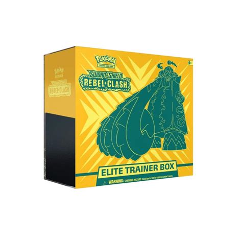 Pokémon Rebel Clash Elite Trainer Box By Pokemon Hobbiesville