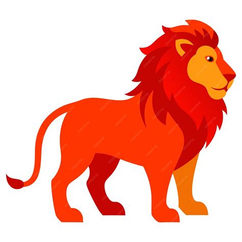 Lion Silhouette Icon Vector Symbol Of Courage Bravery And Power Style