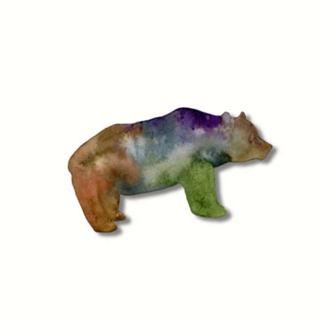 Bear Sticker Amy Rae Maker