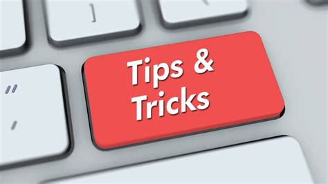 computer tips and tricks world it center