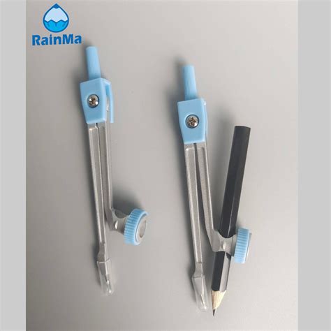 Metal Compass Divider With Pvc Box Set Compass Drawing Tool Math Set