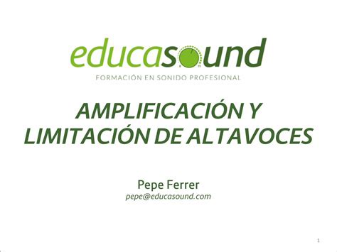 Pdf AmplificaciÓn Y LimitaciÓn De 201702