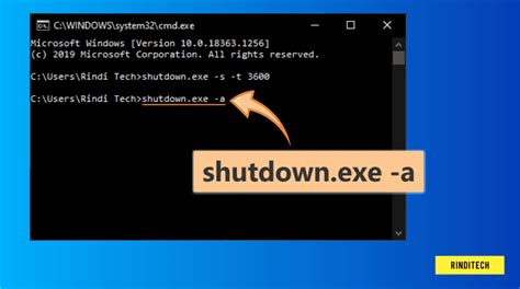 Cara Mematikan Komputer Dengan Waktu Otomatis Shutdown Timer Rindi Tech