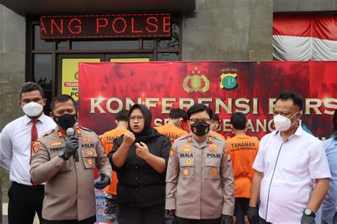 Polsek Pagedangan Tangkap 5 Pelaku Curanmor 6 Motor Diamankan Polres