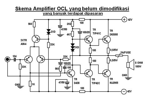43 Terbaru Skema Power Ocl Mosfet Skema Power