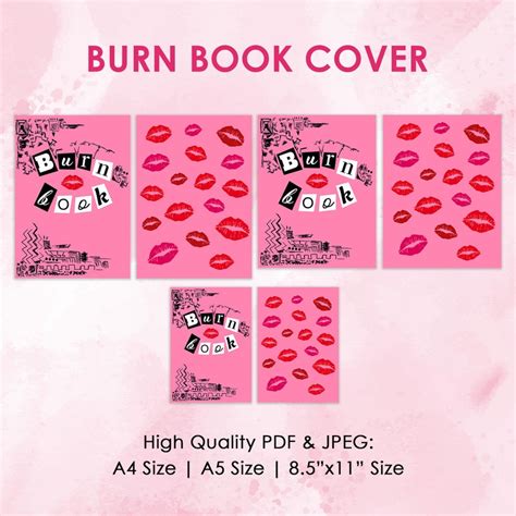 Pink Girl Book Cover Etsy
