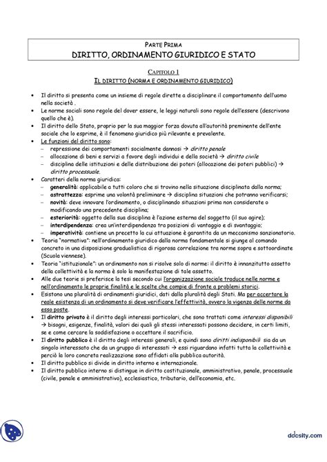 Dispense Di Istituzioni Di Diritto Pubblico Parte 1 Docsity