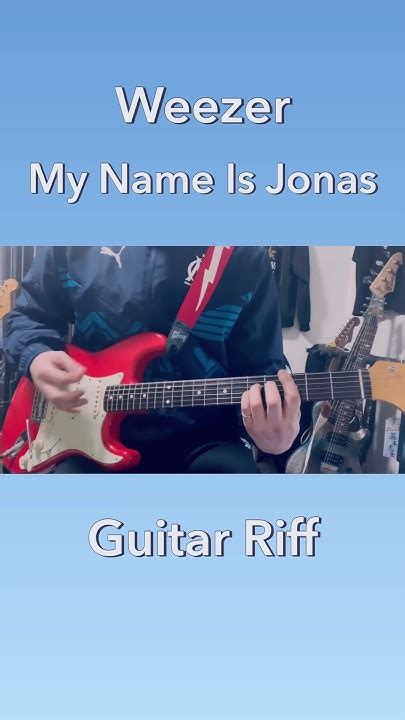 My Name Is Jonas Guitar Riff Shorts Guitarriff Weezer Bluealbum