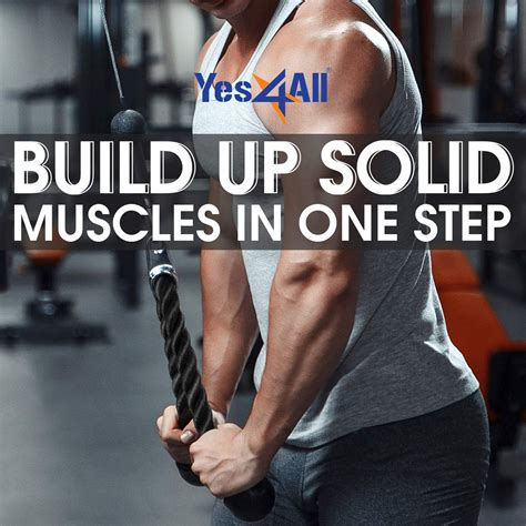 Yes4All Deluxe Tricep Rope Pull Down 27 And 36 Inch Rope Length