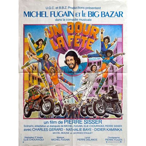 Affiche De Film Française De Un Jour La Fete 60x80 Cm