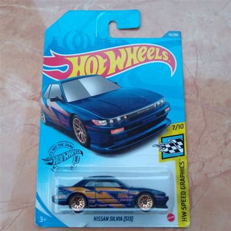 Jual Hot Wheels NISSAN SILVIA S13 Biru Bubble Crack Shopee Indonesia