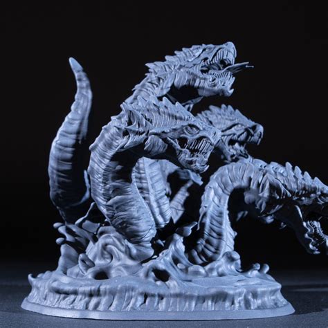 D Printable Hydra Pre Supported By Fotis Mint Studios