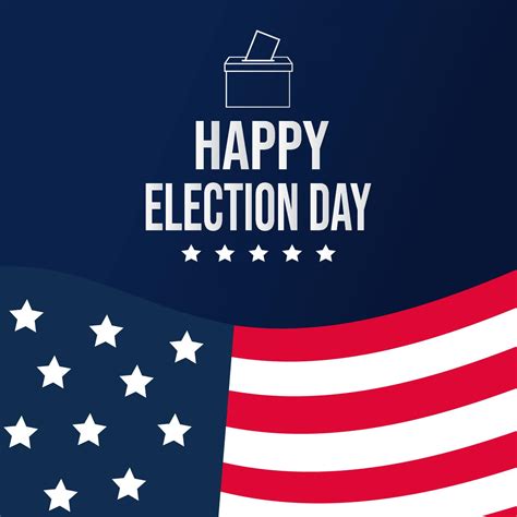 Election Day Vector 12749160 Vector Art At Vecteezy