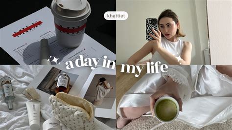 ერთ დღიანი ვლოგი დილა მაკიაჟი გასეირნება Vlog Youtube