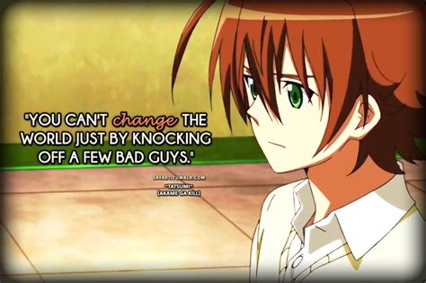 Anime And Manga Quotes Akame Ga Kill Manga Quotes Akame Ga