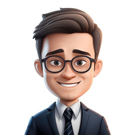 Premium Photo Business Analyst Digital Avatar Generative Ai