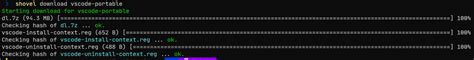 Vscode Portable Hash Check Failed Issue ScoopInstaller Extras GitHub