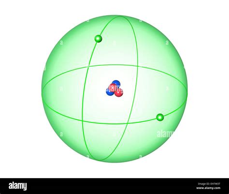 Helium Atom Diagram