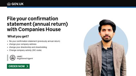 File Confirmation Statements And Uk Company Accounts On Companies House
