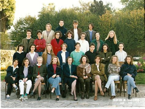 Photo De Classe 1989 1990 Classe De 1ère 1 A De 1989 Lycée Hoche