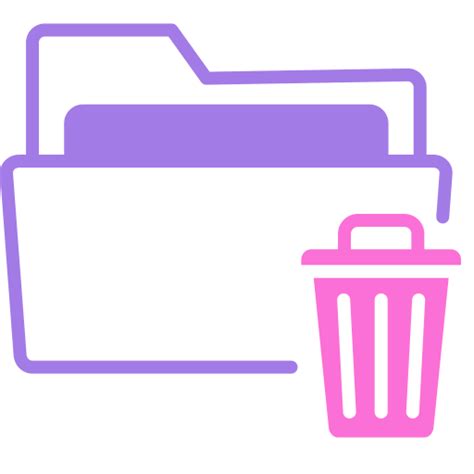 Trash Folder Generic Color Fill Icon