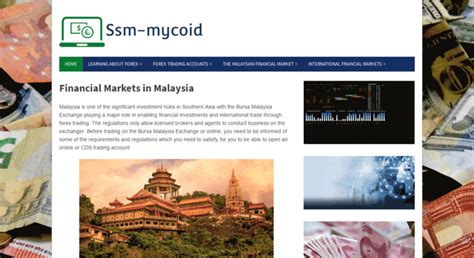 Access Ssm My Financial Markets In Malaysia Ssm My