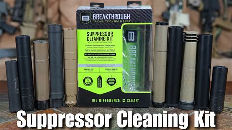 Breakthrough Technologies Suppressor Cleaning Kit Youtube