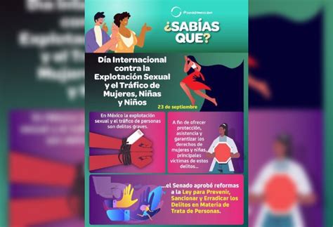 En México La Explotación Sexual Y El Tráfico De Personas Son Delitos Graves