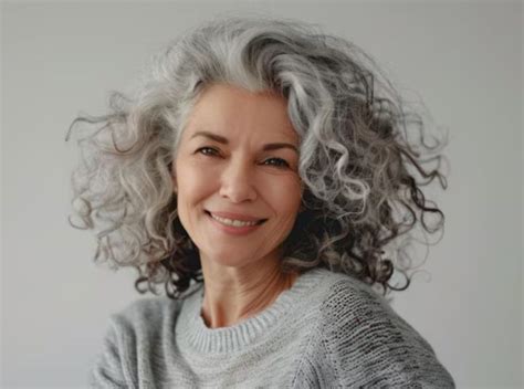 Caring For Gray Curly Hair A Science Backed Approach In 2025