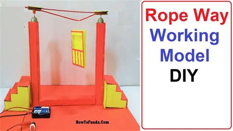 Ropeway Cable Car Science Project Working Model For Science Exhibition