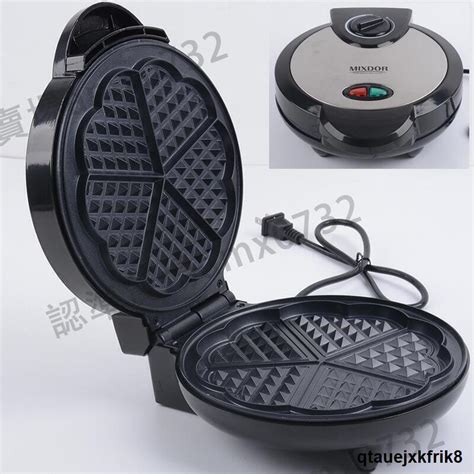 719多功能家用鬆餅嘰華夫餅嘰華夫嘰心形美規110v 露天市集 全台最大的網路購物市集