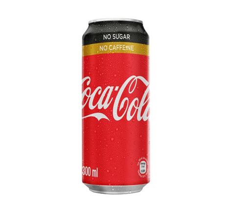 Coca Cola No Sugar No Caffeine Can 6 X 300ml Makro