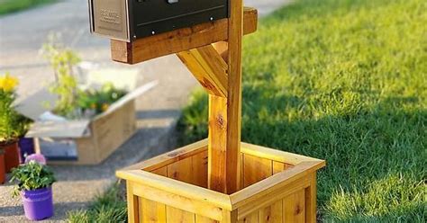 Cedar Mailbox Post And Planter Box Album On Imgur