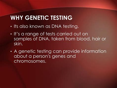 Ppt Why Genetic Counselling Is Important Powerpoint Presentation