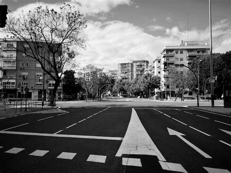 Premium Photo Empty Street