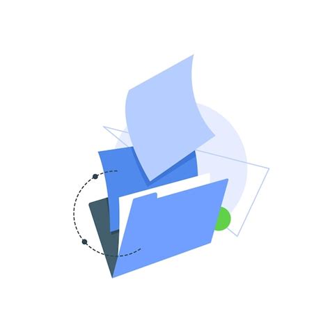 Premium Vector Open Folder Icon Folder With Documentsempty Folderflat