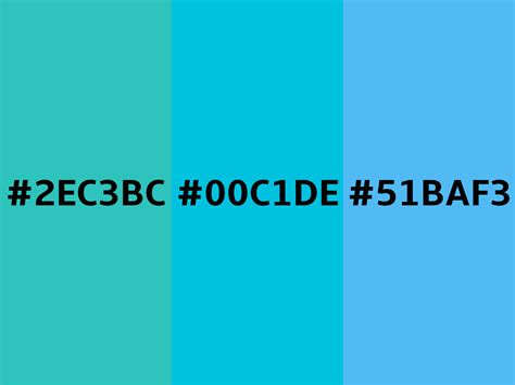 75 Shades Of Cyan Color Names Hex Rgb Cmyk Codes 54 Off