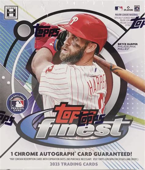 2023 Topps Finest Baseball Hobby Box