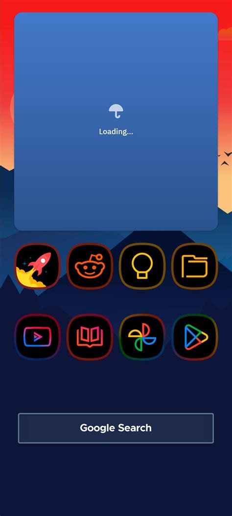 What Happen To Weather Widget It Kept Loading For 7 Hours Straight R