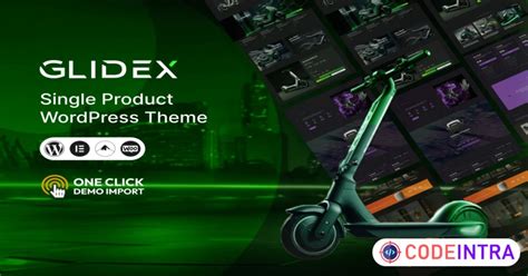 Glidex Single Product Woocommerce Theme Codeintra