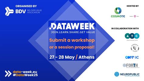 Dataweek25 Datasharing Bigdata Ai Sustainability Data Innovation