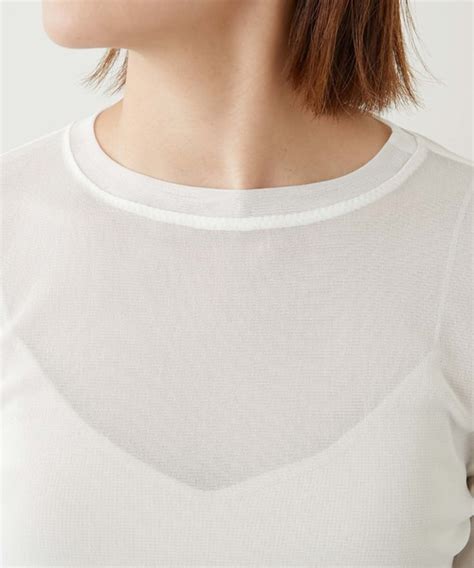 Gallardagalante（ガリャルダガランテ）の「【la Nature Linge】シアークルーネックトップス（tシャツカットソー